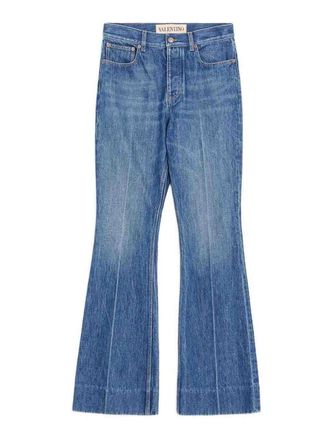 Valentino Straight Leg Jeans - Jeansblau