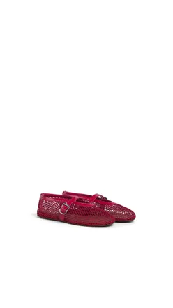 Alaia Maison Ala&iuml;A La Ballerina Ballet Flat - Pink
