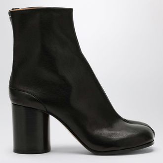 Maison Margiela Stiefelette Tabi aus schwarzem Leder