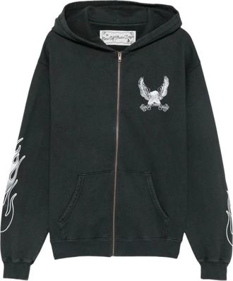 One Of These Days ONE OF These Days - Sweat &agrave; capuche zipp&eacute; American Original - Homme - Sweatshirts et sweats &agrave; capuche - Noir - Taille: XL