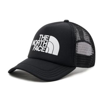The North Face Femme, Accessoires, Noir, Taille: ONE Size Logo Trucker Hat