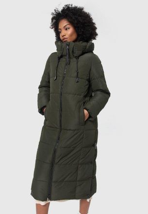 Marikoo Winterjacke Nadeshikoo XIV extra langer Winter Mantel gesteppt