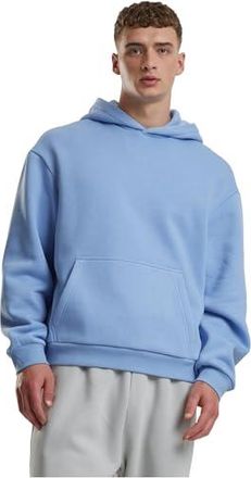 Urban Classics Tb6750-fluffy Hoody Maillot de survêtement, Bleu poudré, 5XL Homme
