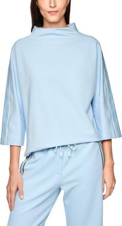 Marc Cain Sweatshirt City Vibing Premium Damenmode mit Stehkragen