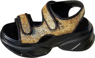 Generic Commerce ext&eacute;rieur grande taille talons hauts pantoufles cool printemps et &eacute;t&eacute; nouveaux styles &eacute;pais sur pantoufles pour femmes sandales anneau dortei