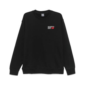 New Balance Herren, Sweatshirts & Hoodies, Schwarzk, MGr&ouml;&szlig;e