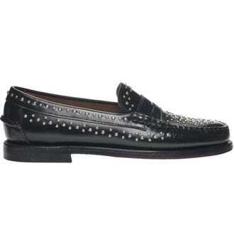 Sebago Dan Studs Moccasin - - Shoes - Damen - Schwarzk - 38 1/2 EU
