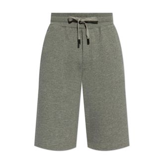 Dolce & Gabbana Sweatshorts mit Logo - - Shorts - Herren - Grau - L