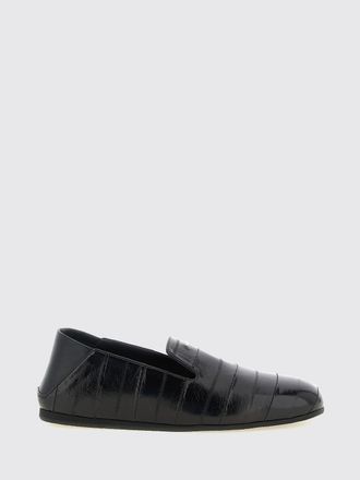 Giuseppe Zanotti Mocassins Rupert 10 en cuir danguille avec logo m&eacute;tallique