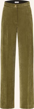 Riani Riani Marlenehose Aus Cord gruen
