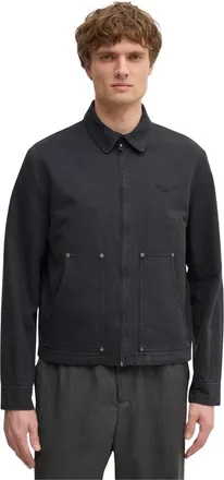 Zadig&Voltaire Homme, Vestes, Noir, Taille: M Veste en Coton