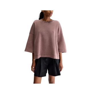Bellerose Femme, Sweatshirts et sweats &agrave; capuche, Rouge, Taille: 42/44 FR Farlol SweaT-shirt