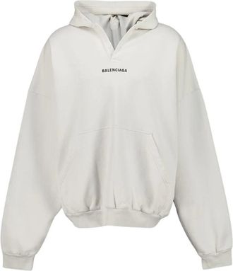 Balenciaga Herren, Sweatshirts & Hoodies, Wei&szlig;, LGr&ouml;&szlig;e