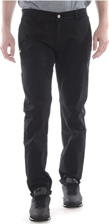 Daniele Alessandrini Homme, Pantalons, Noir, Taille: W31 Chinos