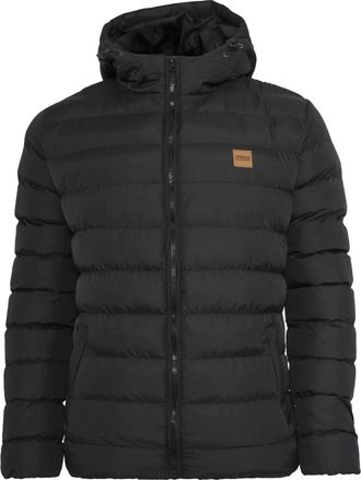 Urban Classics Basic Steppjacke f&uuml;r Herren (Schwarz)