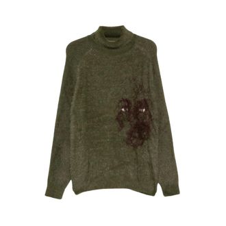 KidSuper Studios Sw-02 Pull - Homme - Pulls - Vert - Taille: XL