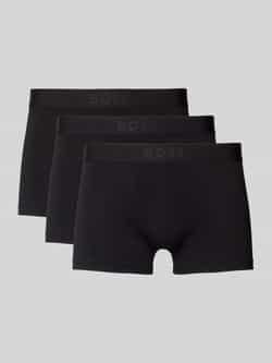 HUGO BOSS Trunks mit elastischem Logo-Bund im 3er-Pack Modell ONE