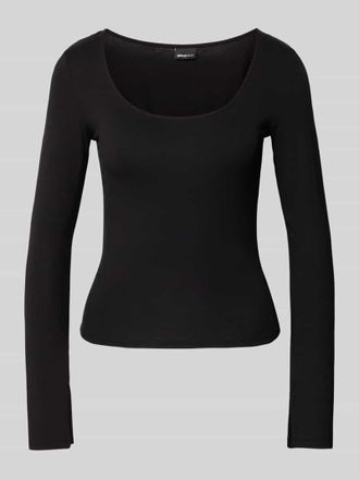 Gina Tricot Longsleeve mit Rundhalsausschnitt