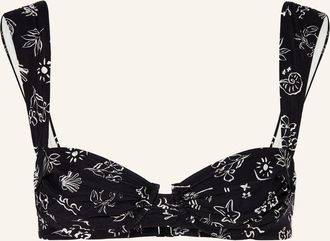 Watercult Watercult B&uuml;gel-Bikini-Top Caf&eacute; La Mer schwarz