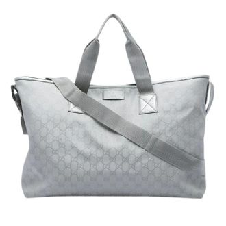 Gucci Sac Satchel Pre-owned - Femme - Pre-owned - Gris - Taille: ONE Size