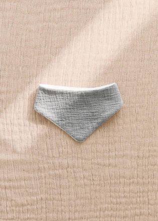 Mango Bavoir gaze de coton gris - Home - Taille unique - MANGO HOME