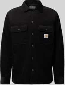 Carhartt Work in Progress Regular Fit Hemdjacke aus Cord Modell WHITSOME