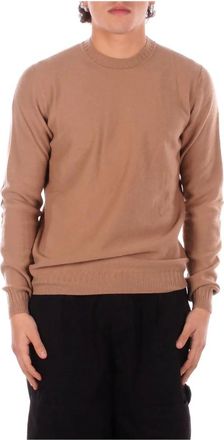 Alpha Studio Homme, Pulls, Brun, Taille: XL Pulls &agrave; col rond