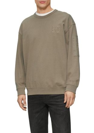 s.Oliver Sweatshirt mit Logo Stickerei