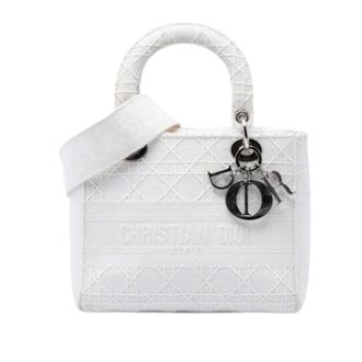 Dior Pre-owned Toile sacs-dior - Femme - Pre-owned - Blanc - Taille: ONE Size