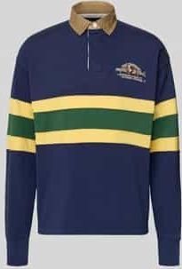 Polo Ralph Lauren Sweatshirt mit gerippten &Auml;rmelabschl&uuml;ssen