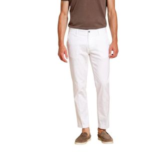 Mason's Milano Chino Pants - - Trousers - Herren - Wei&szlig; - L