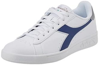 Diadora Mixte TORNEO Baskets, Blanc/Bleu, 38.5 EU