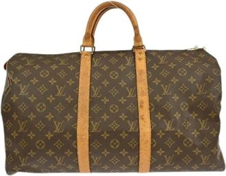 Louis Vuitton unisex, Pre-owned, Brun, Taille: ONE Size Sac Keepall Pre-owned