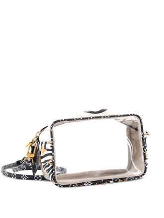 Louis Vuitton Beach Pouch Limited Edition Jungle Monogram Giant shoulder bag - Wei&szlig;