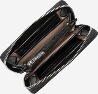 Lancaster Portemonnaie Lancaster Portefeuille zippe cuir Paris PM Noir