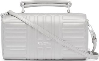 Rimowa Groove - Leder Umh&auml;ngetasche Small in Silber