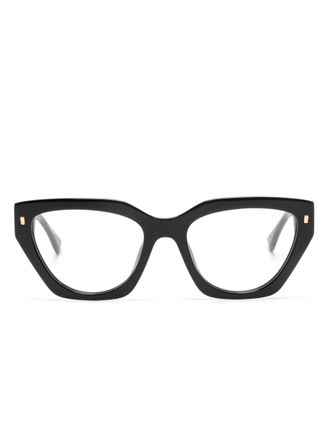 Dsquared2 Eyewear lunettes de vue à monture papillon - Noir