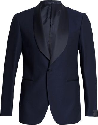 Tagliatore Homme, Vestes, Bleu, Taille: 2XL Smoking &agrave; revers ch&acirc;le