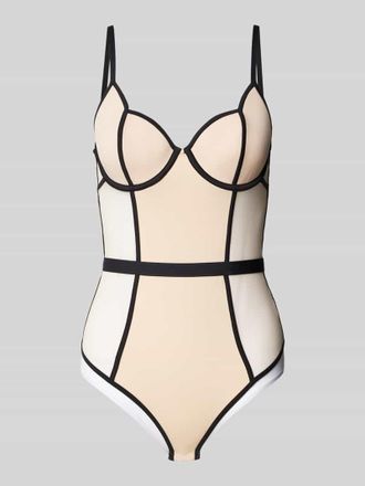 HUGO BOSS Body mit verstellbaren Spaghettitr&auml;gern Modell BRENDA