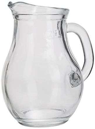 Dajar Pichet de table classique en verre pour boissons avec manche 250 cc