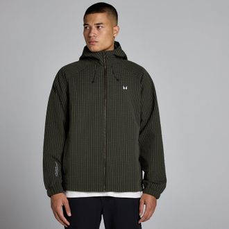 MyProtein Veste coupe-vent ripstop MP homme - Olive d&eacute;lav&eacute; - S