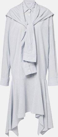 Acne Studios Robe chemise rayée