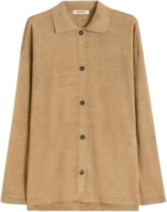 Max Mara Femme, Pulls, Brun, Taille: 42 FR Morigine Cardigan
