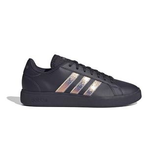 adidas Femme Grand Court Base 2.0 Shoes, aurora black/aurora black/shadow violet, 40 EU