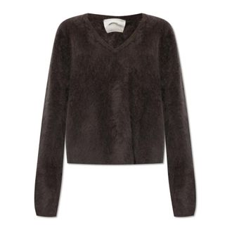 Lisa Yang Femme, Pulls, Brun, Taille: 38 FR Pull Margareta