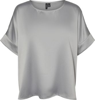 Vero Moda Damen Vmmerle 2/4 O-Neck Top WVN Ga Noos T-Shirt, Griffin, XXL
