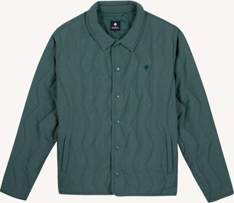 Faguo Veste en coton vert clair - OBERNAI