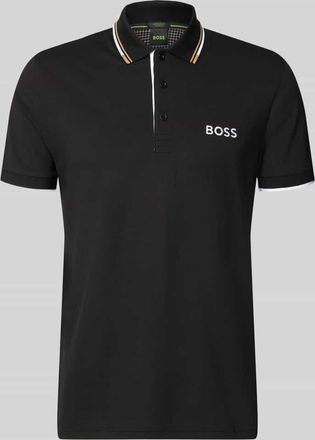 HUGO BOSS Regular Fit Poloshirt aus Baumwoll-Mix Modell Paddy Pro