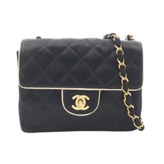 Chanel Pre-owned Mini Matelasse Fabric Leather Shoulder Bag - - Pre-owned - Damen - Schwarzk - ONE SIZE