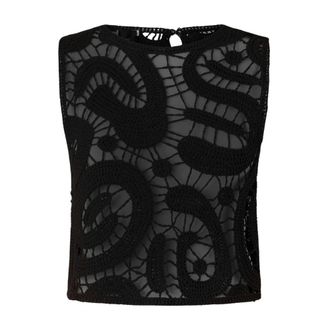 Pinko Eruzione Top - - Tops - Damen - Schwarzk - M